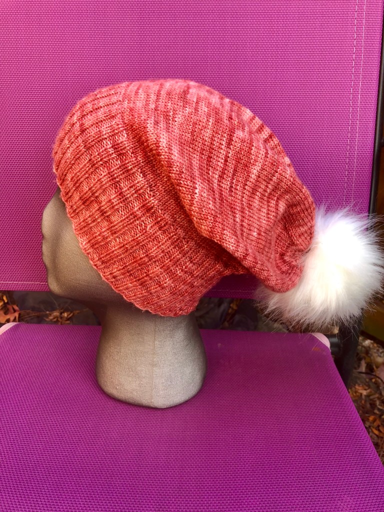 FO Friday: Rosewood Sockhead Hat | My Tangled Yarn Knitting Adventures
