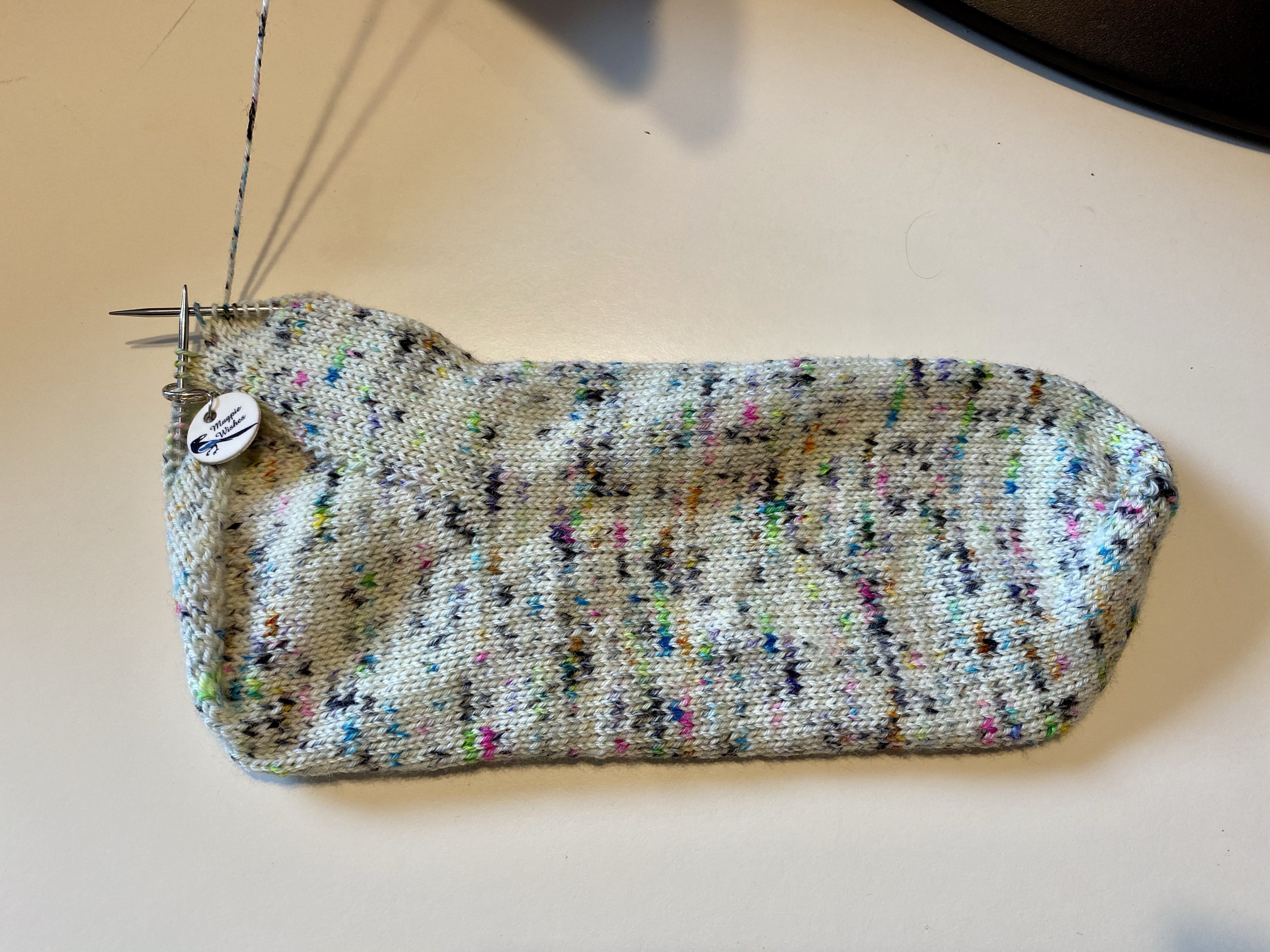 A Toxic Oreo Heel | My Tangled Yarn Knitting Adventures