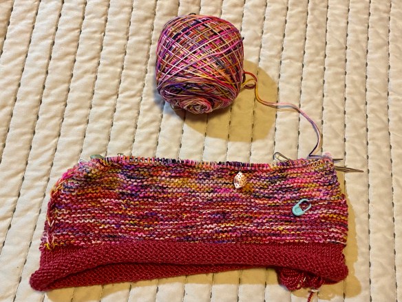 ripping back | My Tangled Yarn Knitting Adventures
