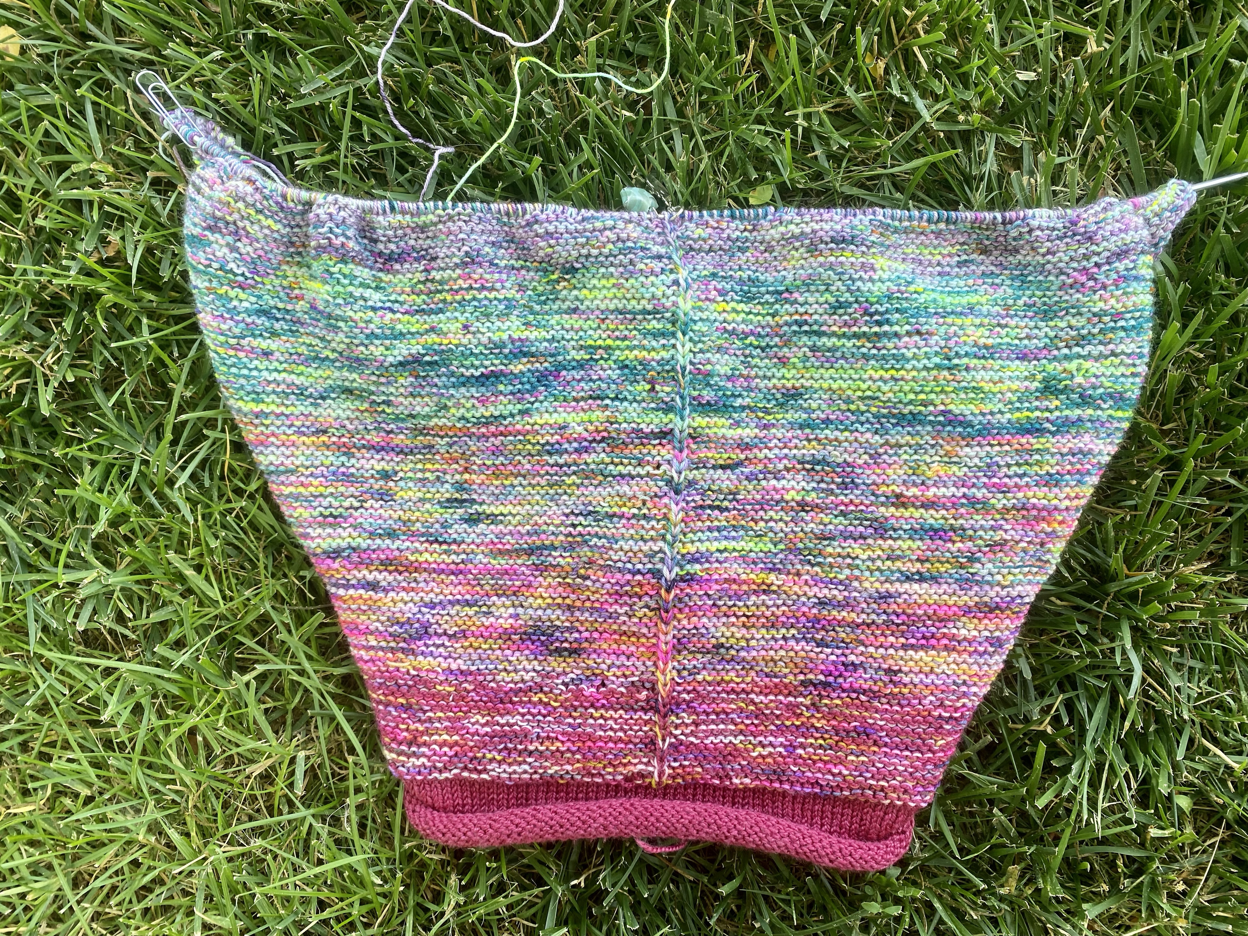 Top Of The Volcano | My Tangled Yarn Knitting Adventures