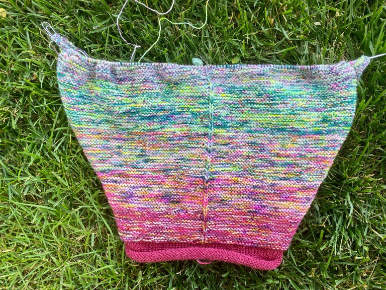 Top Of The Volcano | My Tangled Yarn Knitting Adventures