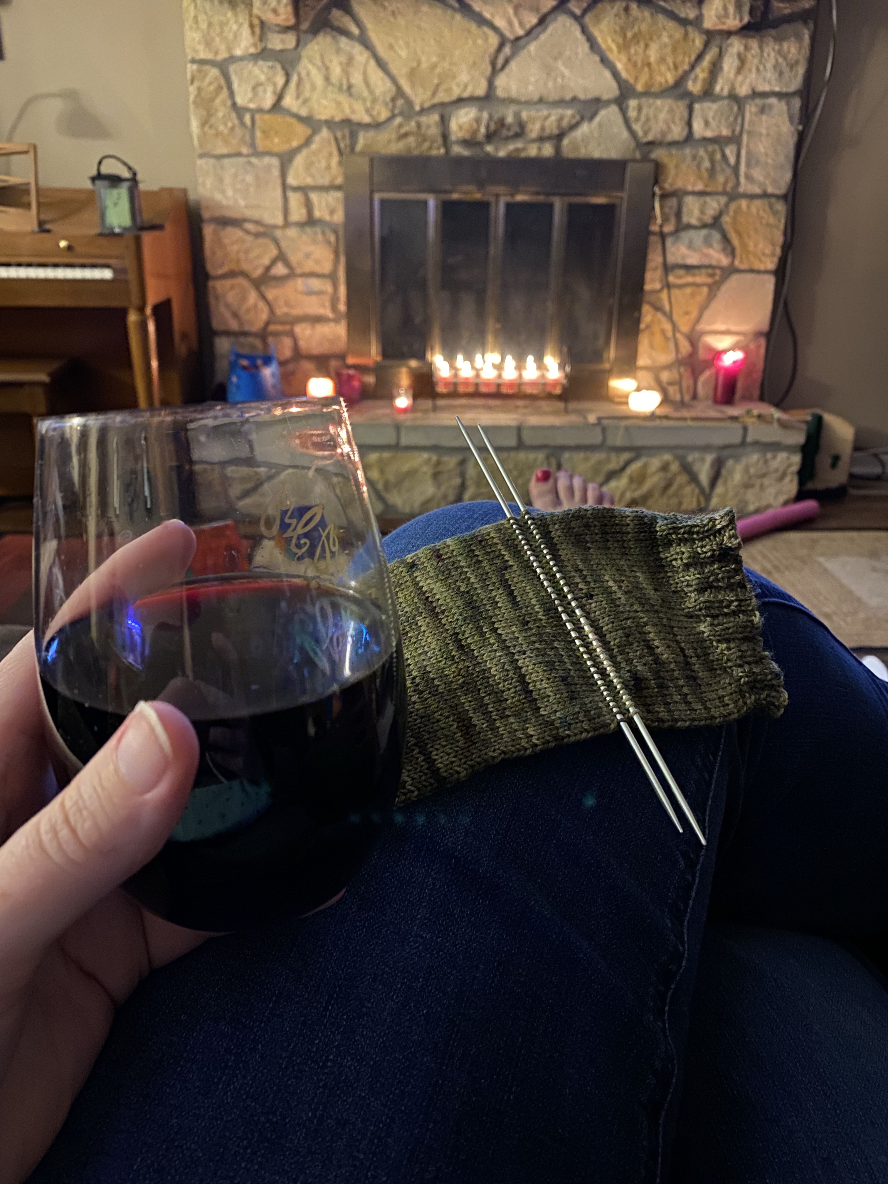 Multitasking, Self Care Style | My Tangled Yarn Knitting Adventures