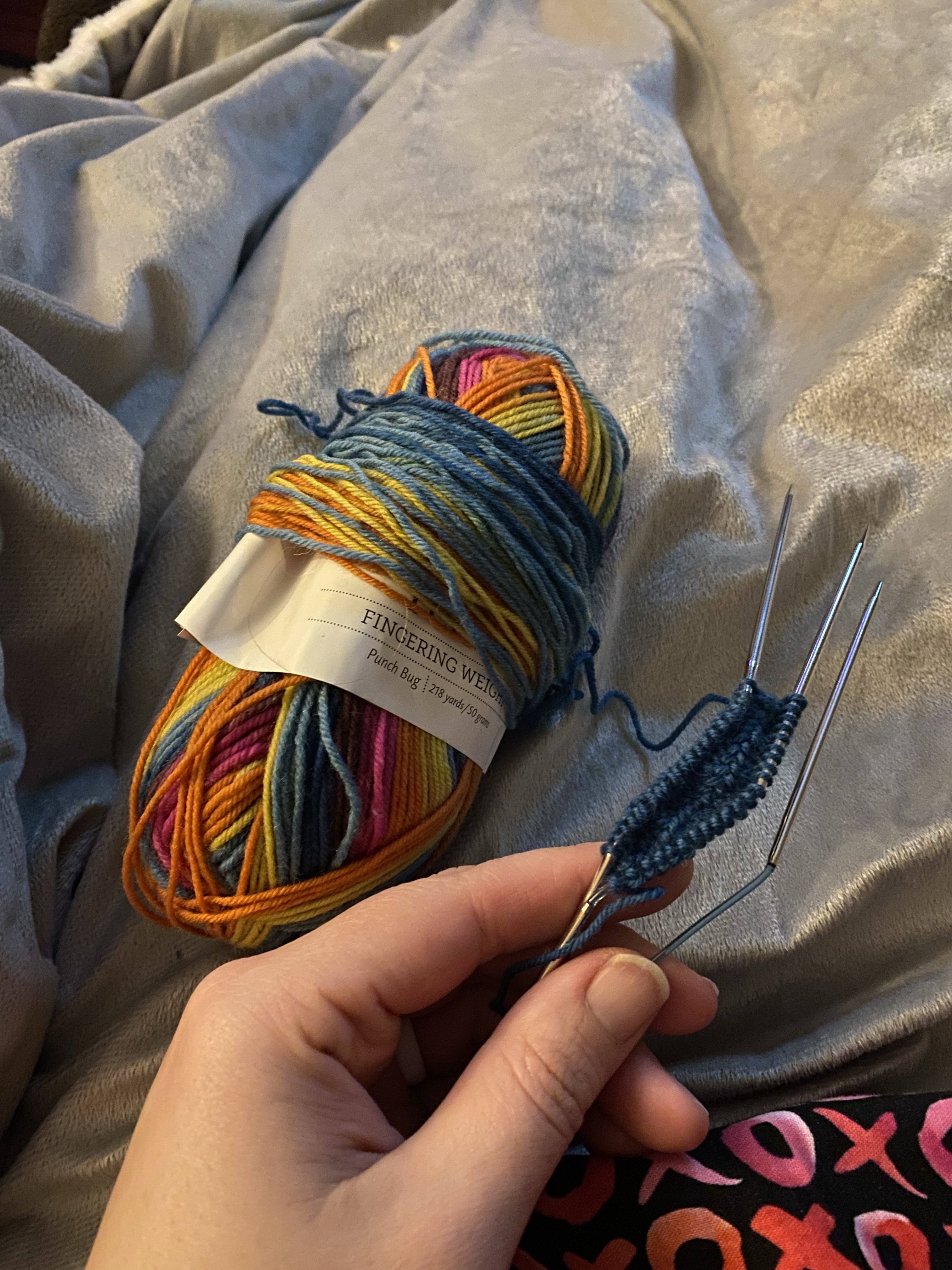 A Cozy Second Toe | My Tangled Yarn Knitting Adventures
