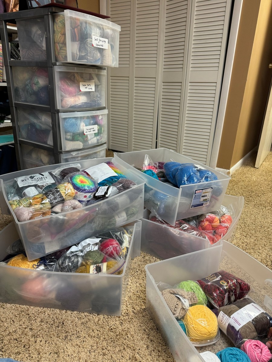 Tossing The Stash 2024 | My Tangled Yarn Knitting Adventures